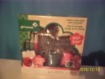 new in box girl scouts create your own barrette kit english/spanish | eBay