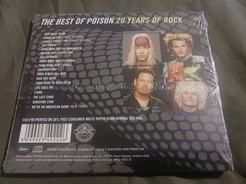 The Best of Poison: 20 Years of Rock [Digipak] by Poison (CD, 2006 ...