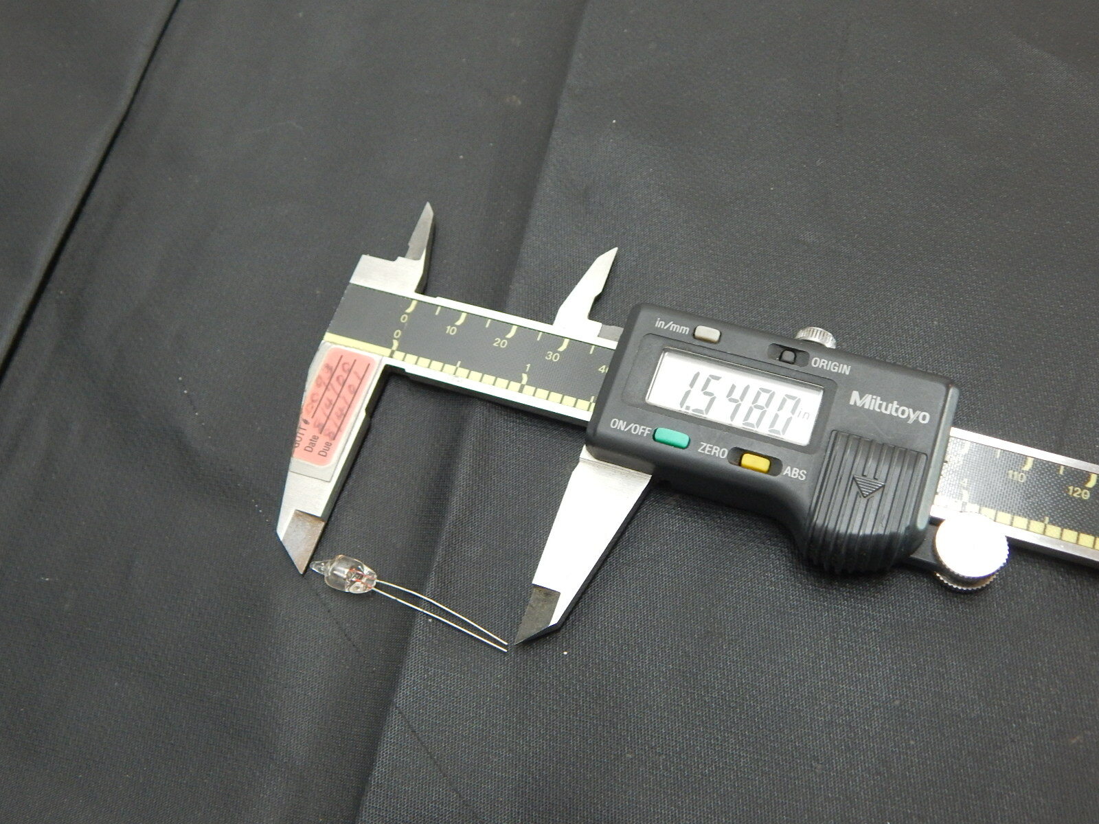 CHICAGO A1B NEON MINI GLOW LAMP ORANGE 65VAC 90VDC RADIAL R6.2MM -LOT ...