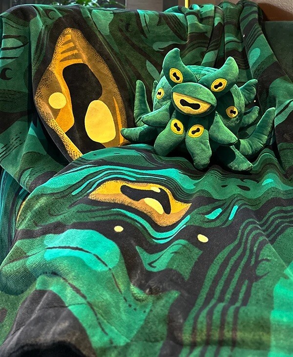 The Elder Scrolls Online Hermaeus Mora Bundle Plush Pin Blanket ESO ...