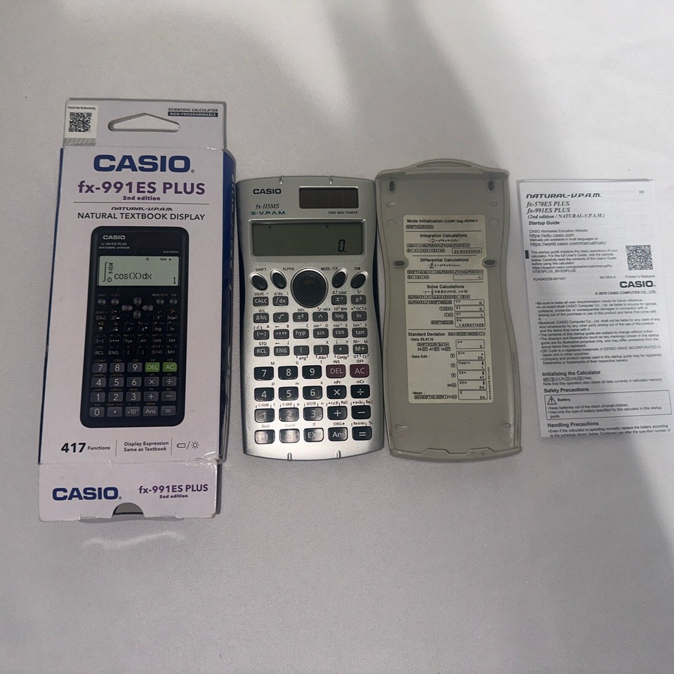 Casio Fx-991ex Scientific Calculator FX 991 ES Plus 2nd Edition | eBay