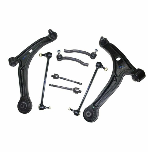 8 Pc Suspension Kit for Acura MDX Honda Pilot Control Arms Tie Rod Ends ...