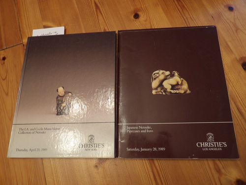 3 Christie's Netsuke Auction Catalogs, Bushell & Victor Collections | eBay