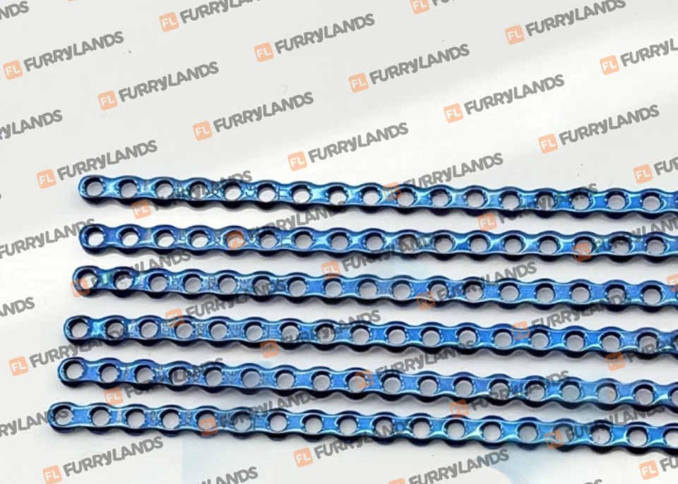 2.7mm Titanium Cuttable Locking Plates & Screws – 77 Pcs Veterinary ...