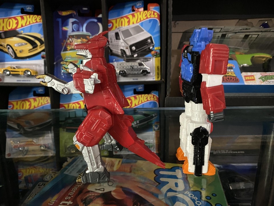 94' Vintage PLAYMATES Superhuman Samurai Syber Squad ZENON & Drago 5 ...
