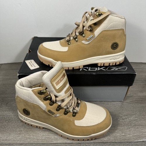 Vintage Reebok G Unit Hi Top Leather Suede Lace Up Boots Women Sz 6.5 ...