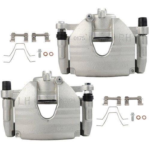 Front Pair Brake Calipers w/ Bracket For 2009-2011 Infiniti G37 Base ...