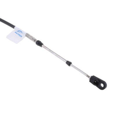 Universal Throttle Cable Black for Marine Boat Motor Control Lever 10 ...