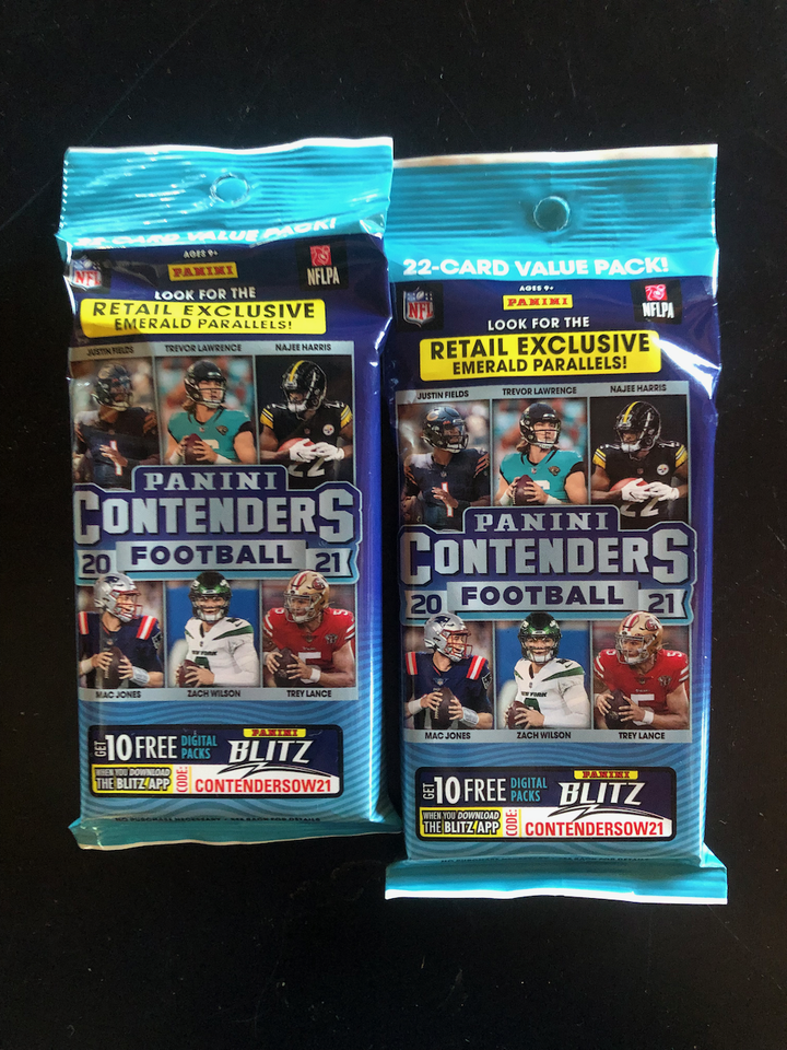 2021 NFL Panini Contenders Fanatics Blaster & Hanger Boxes + Value ...