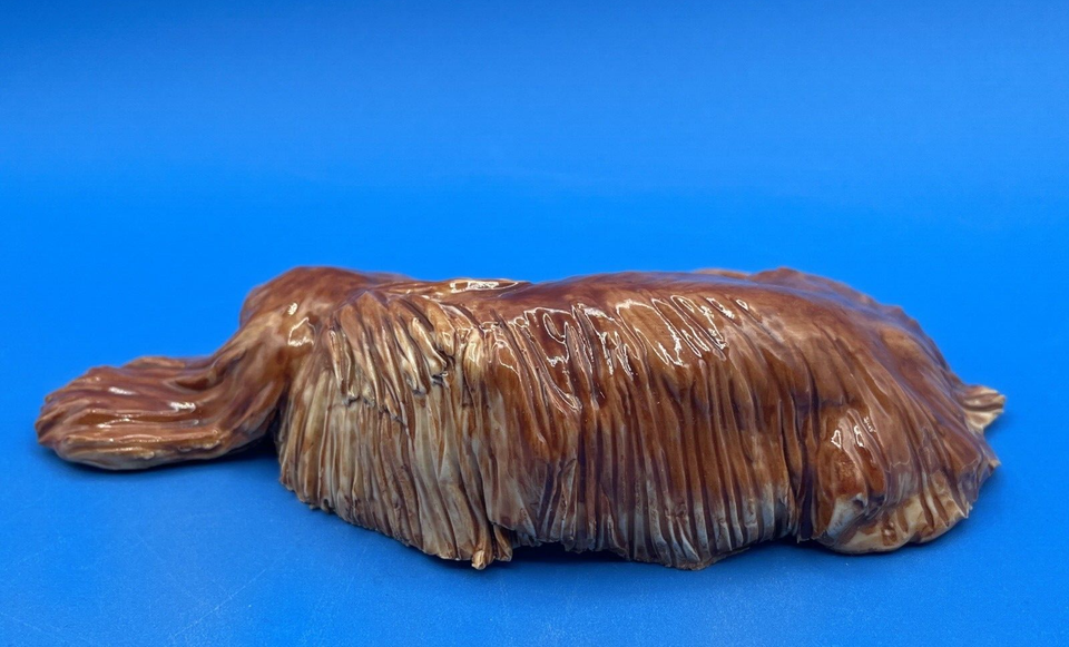 EVE PEARCE, ENGLAND, HAND MADE PORCELAIN PEKINGESE DOG FIGURINE ONE OF ...