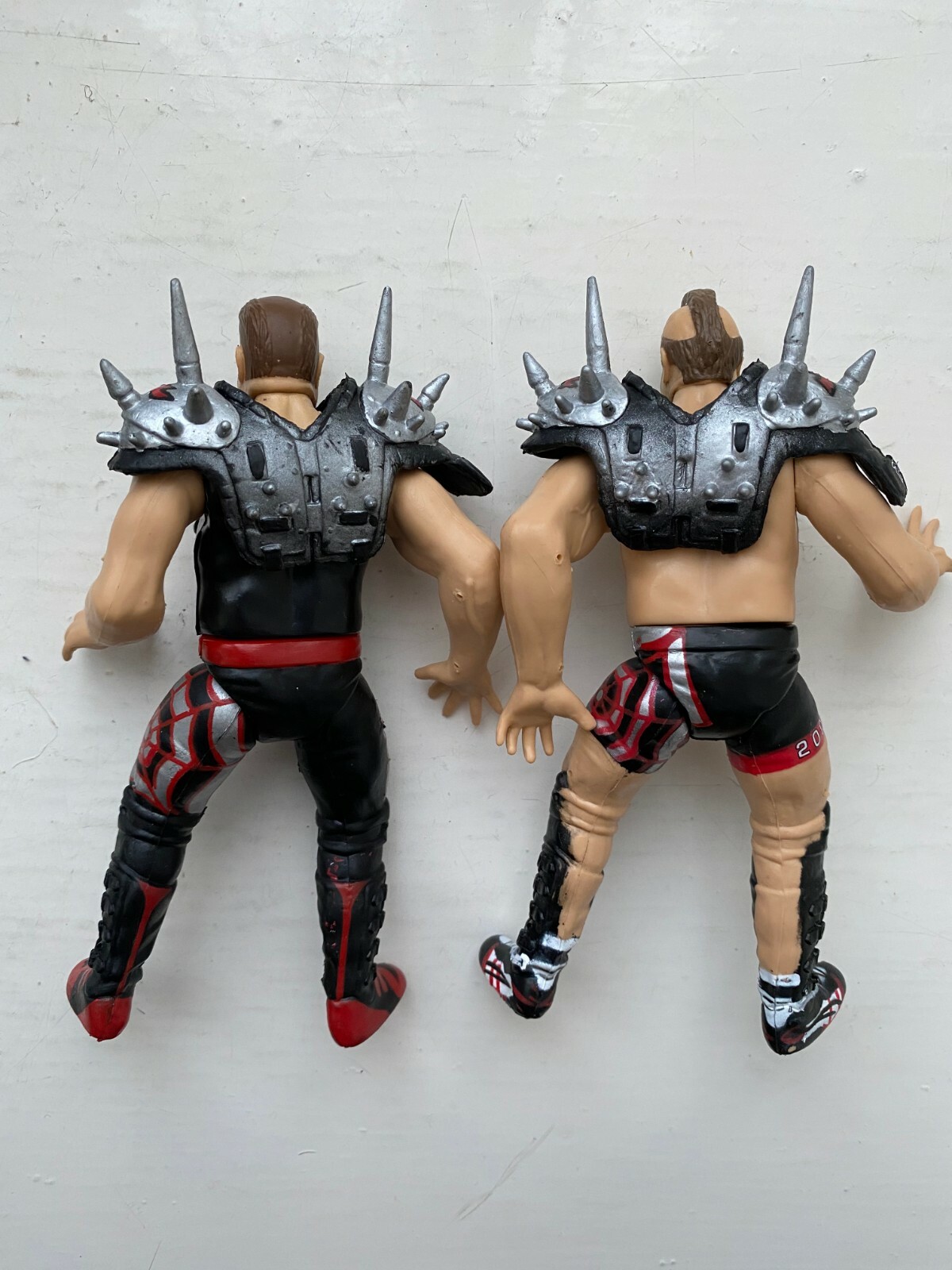 WWE WWF LEGION OF DOOM HAWK & ANIMAL WRESTLING JAKKS ACTION FIGURE BCA ...