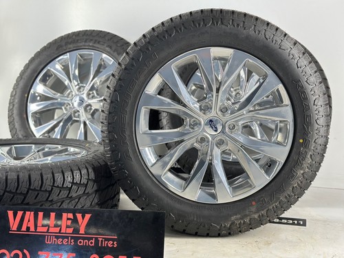 20" Ford F150 King Ranch OEM Factory Rims Wheels Tires PVD Chrome 10003 ...