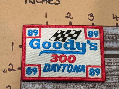 Goody's 300 Daytona Racing Embroidered Patch Nascar Stock Car | eBay
