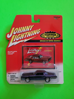 Johnny Lightning Topper Series Custom L - Blue | eBay