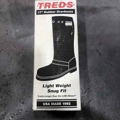 Treds 17855 17" High Rubber Slush Boot L-XL (Size 13-14) 790990178550 ...