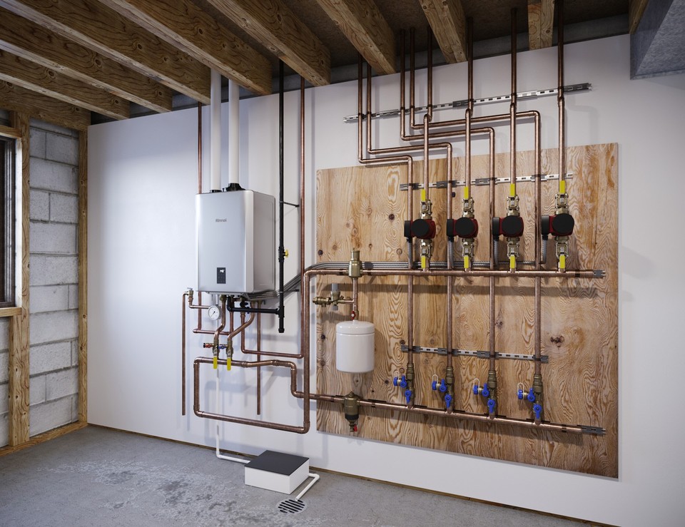 Rinnai IP150199C Combination Boiler Natural Gas / Propane 150k BTU ...
