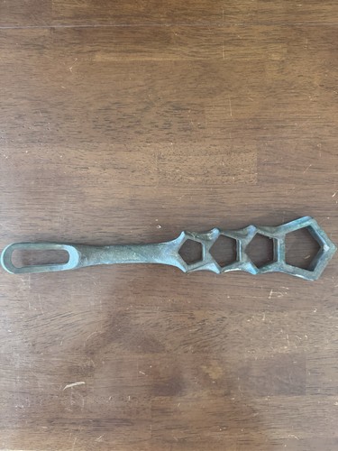 Rare 1920s JONES Bronze Fire Hydrant Wrench – Antique Firefighting Tool ...