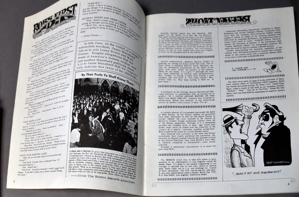 Chicago Mirror #1 Underground Comix-Skip Williamson-Art Spiegelman-Jay ...