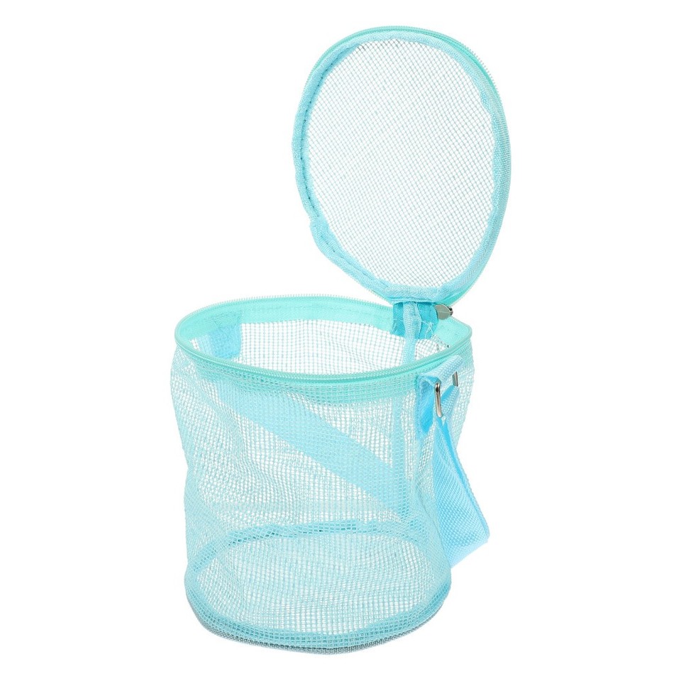 Children Mesh Beach Bag Portable Beach Toy Organizer Sand Toys PVC ...