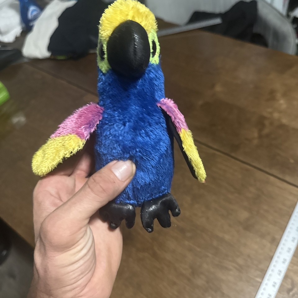 Ty Beanie Boos - WYNNIE the Parrot Bird (6 Inch) Plush Stuffed Animal ...