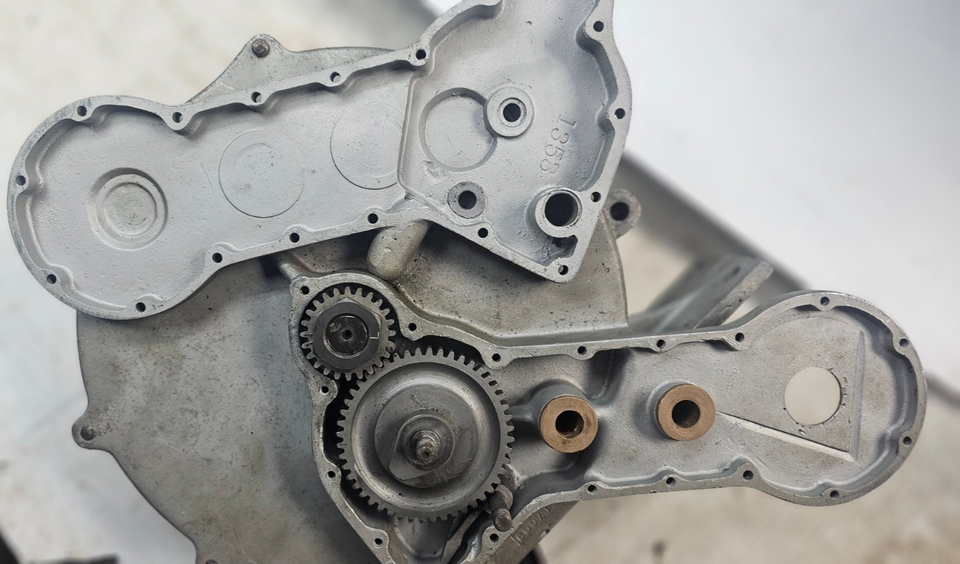 OEM 1912-1914 Excelsior Engine Matched Cylinder Cases Flywheel X ...