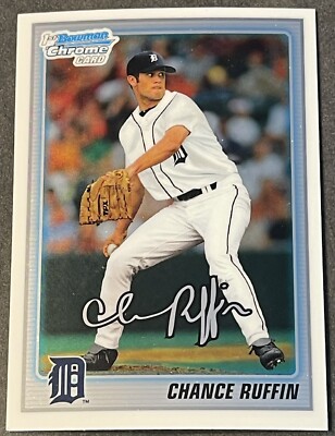 2010 Bowman Chrome Draft Chance Ruffin #BDPP64 Detroit Tigers | eBay