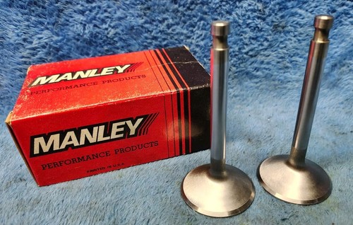 MANLEY Exhaust Valves SHOVELHEAD 1-3/4" Harley-Davidson 99038-2 Thin ...