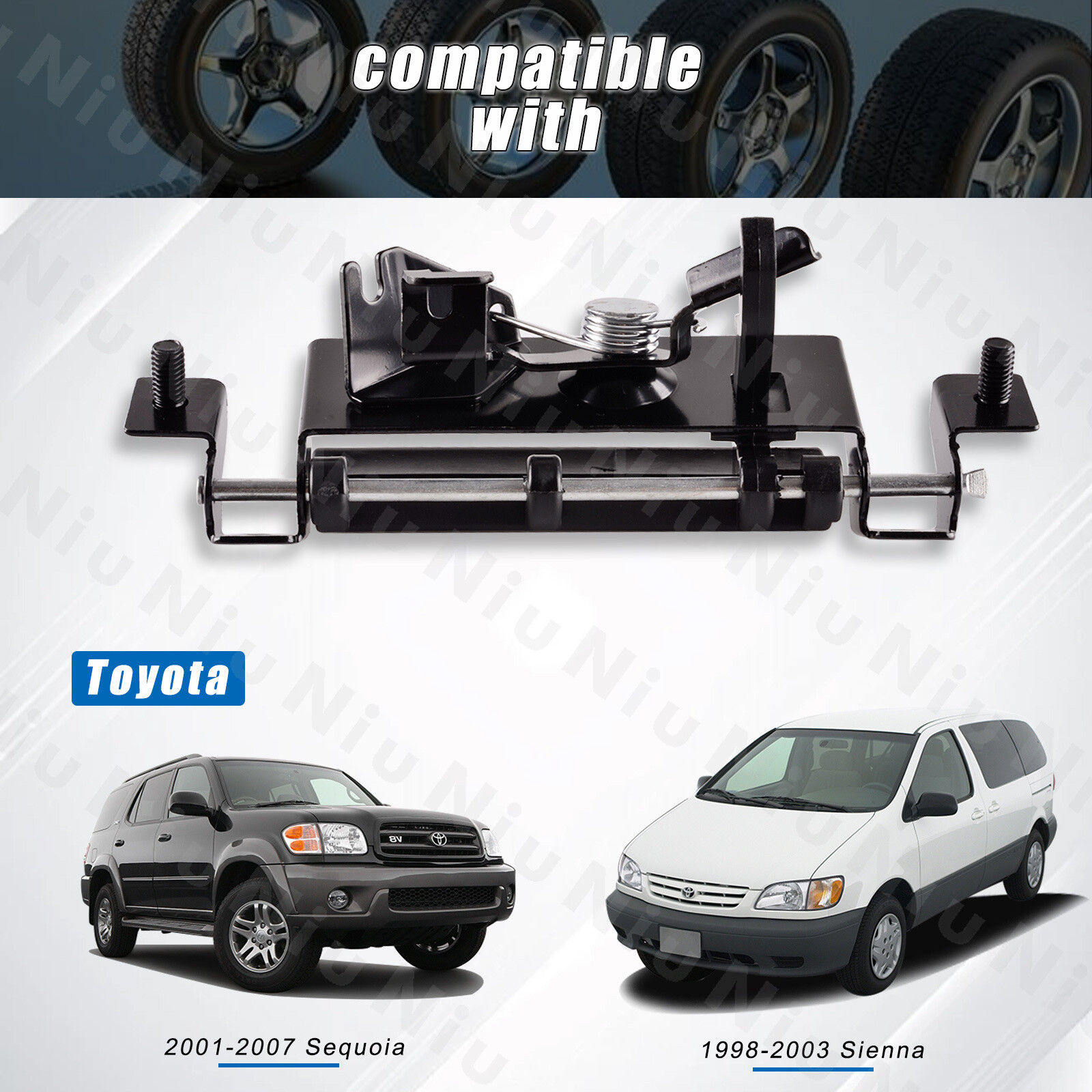 Rear Back Hatch Metal Tailgate Door Handle For Toyota 01-07 Sequoia 98 ...