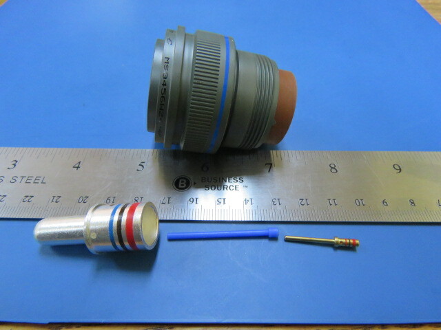 CORSAIR MS3456W24-4P per Lot 4 Position Circular Connector Plug Mal for ...