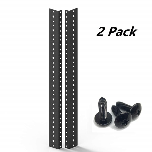 2 Pack of 10U Rack Rails Kit with Hardware - 2 Pieces (6URR ...