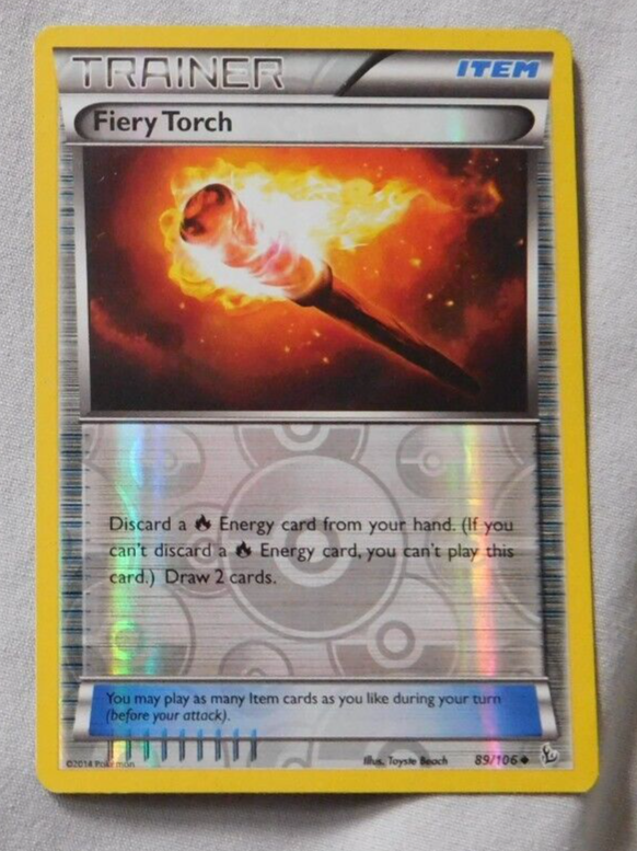 Fiery Torch 89/106 Holo - Flashfire- Pokemon 2014 | eBay