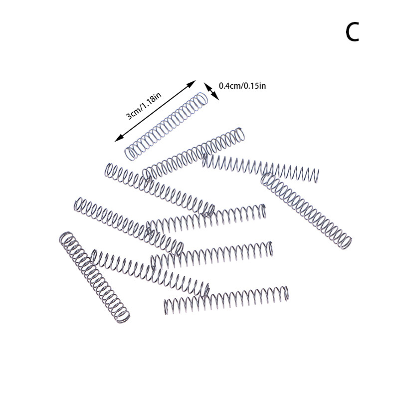 10PCS Wire Diameter 0.4mm Miniature Ballpoint Pen Refill Compression ...