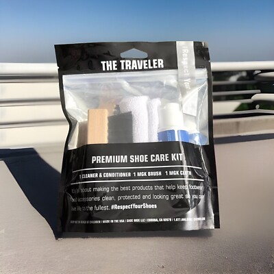 SHOE MGK THE TRAVELER PREMIUM SHOE CARE KIT ‘RESPECT YOUR SHOES’ FOR ...