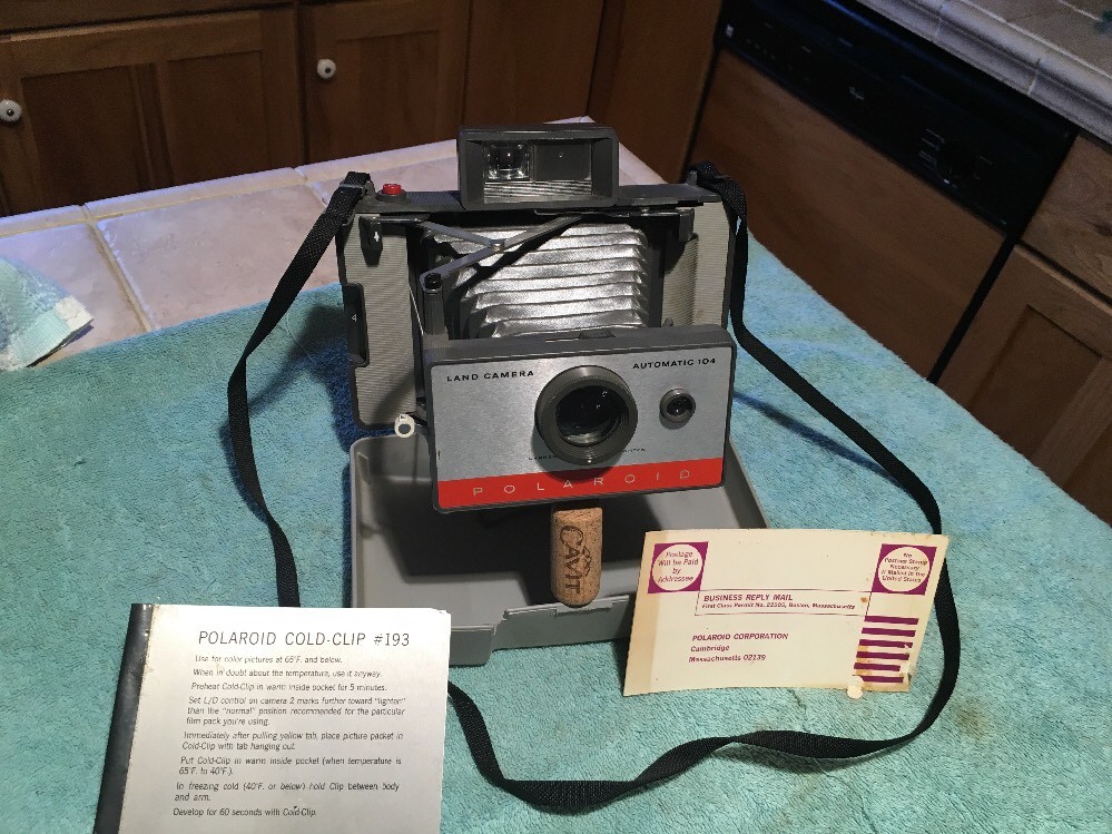 Vintage Polaroid Land Camera Automatic 104 | eBay