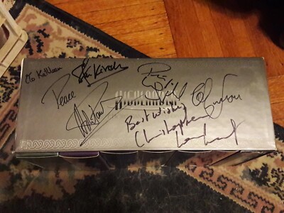 Chris Lambert, Adrian Paul, Gracen +2 Signed Highlander Boxed Complete ...