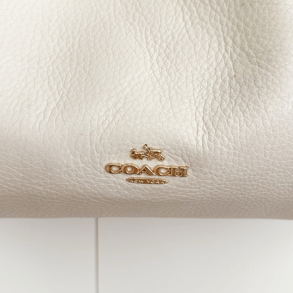 Coach Isabelle East West Pebble Leather Shoulder or Crossbody Bag | eBay