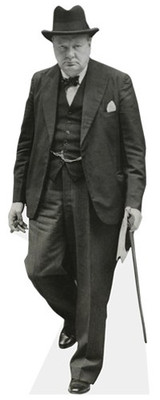 Winston Churchill Life Size Celebrity Cardboard Cutout Standee | eBay UK