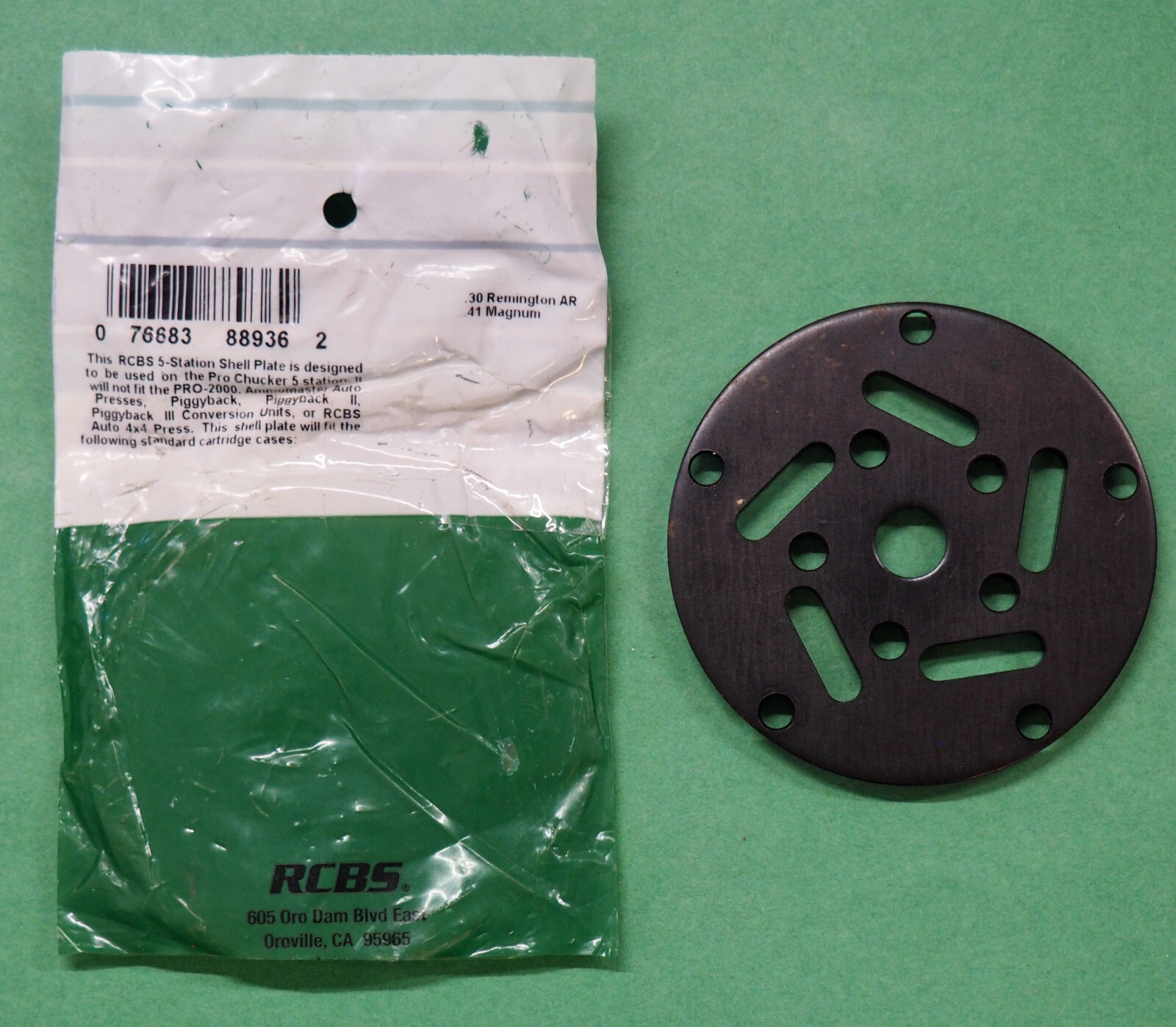 RCBS PRO CHUCKER 5-Shell Plate #30-(88936) NEW-in package | eBay