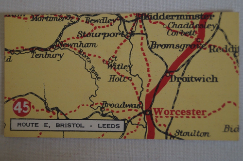 Find Your Way Classic Vintage Lambert & Butler Red Overprint Route ...
