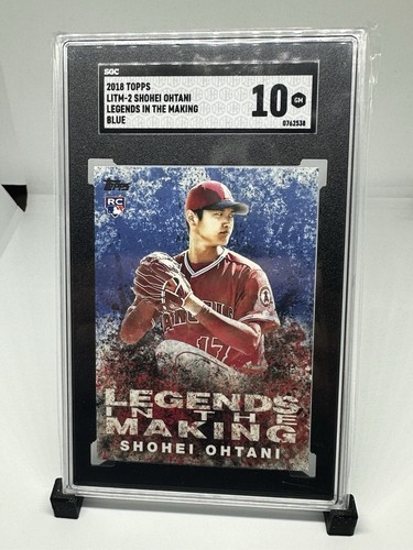 2018 Topps - Legends in the Making Series 2 Blue Shohei Ohtani (RC) | eBay
