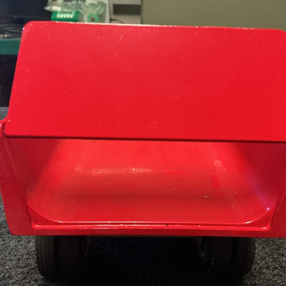 SMITTY TOYS Smith Miller GMC Red Scoop Dump Truck Pressed Steel #109 ...