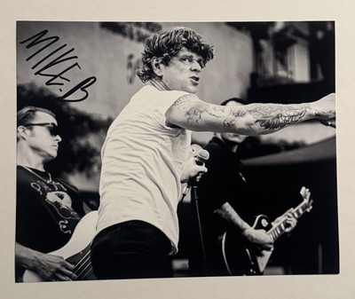 MIKE BINGHAM SIGNED 8x10 PHOTO AUTOGRAPHED SPIRITUAL CRAMP BAND LEAD ...