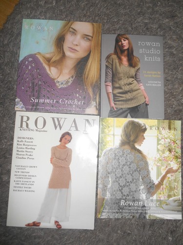 ROWAN KNITTING PATTERN BOOKS X 4 BUNDLE JOB/ LOT | eBay