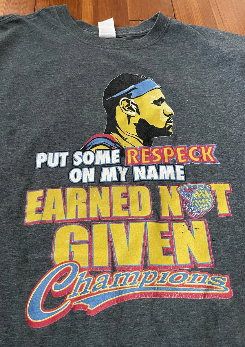 Lebron James Earned Not Given