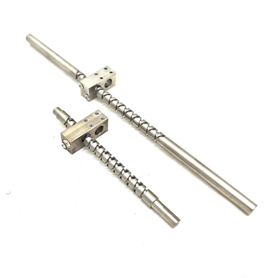 SUS Reciprocating or Reversing Screw with Block 10mm Pitch 200 Working ...