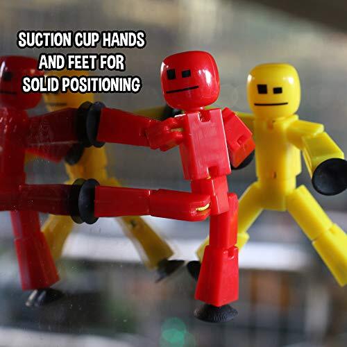 Zing Stikbot 8 Solid Pink/Yellow/Light Blue/Green/Dark Blue/Purple ...