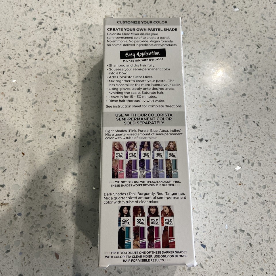 L'Oreal Paris Colorista Clear Mixer For Semi Permanent Hair Colors # ...
