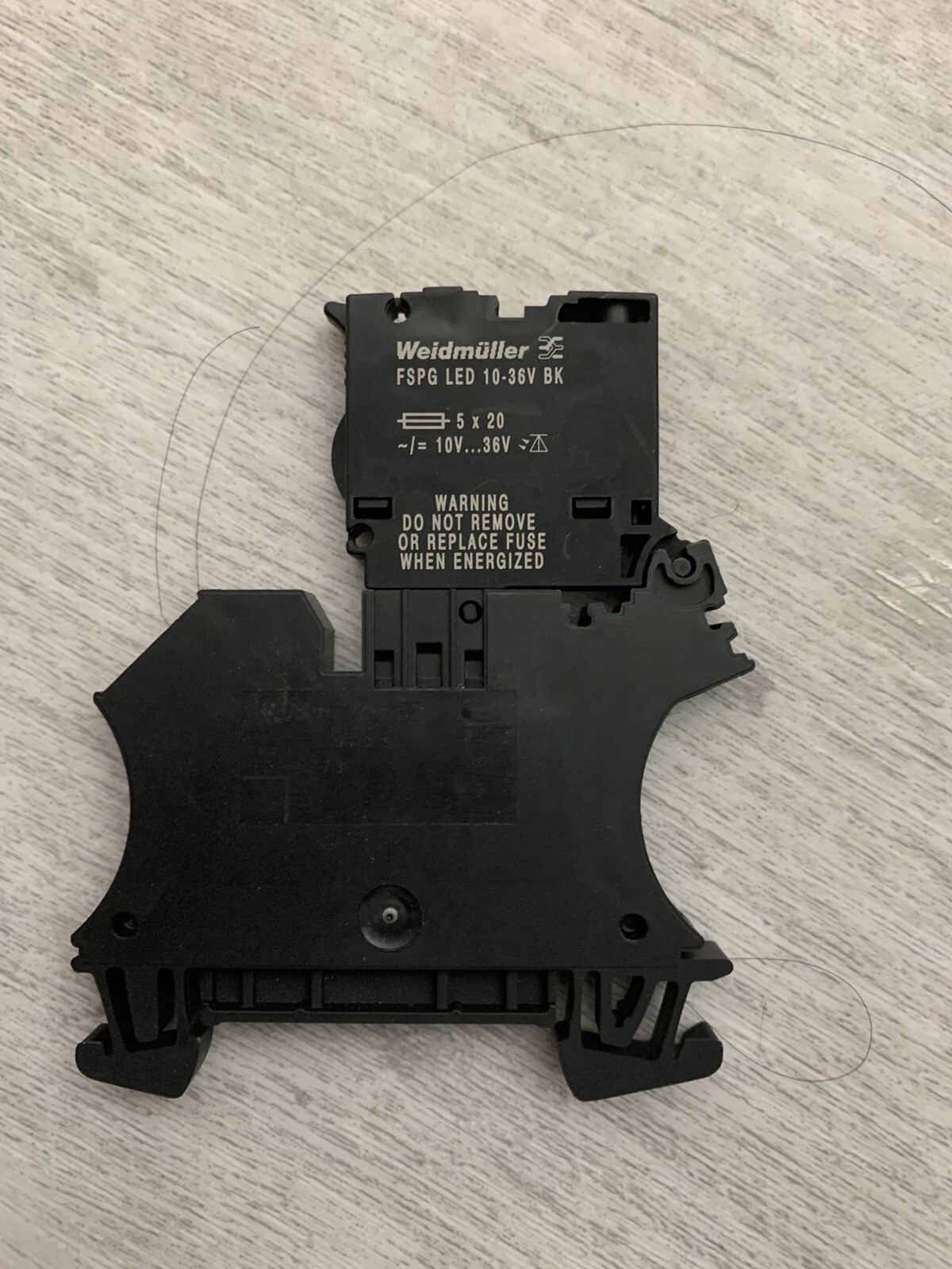 weidmuller WFS 4 10-36V. Fuse Terminal Block | eBay