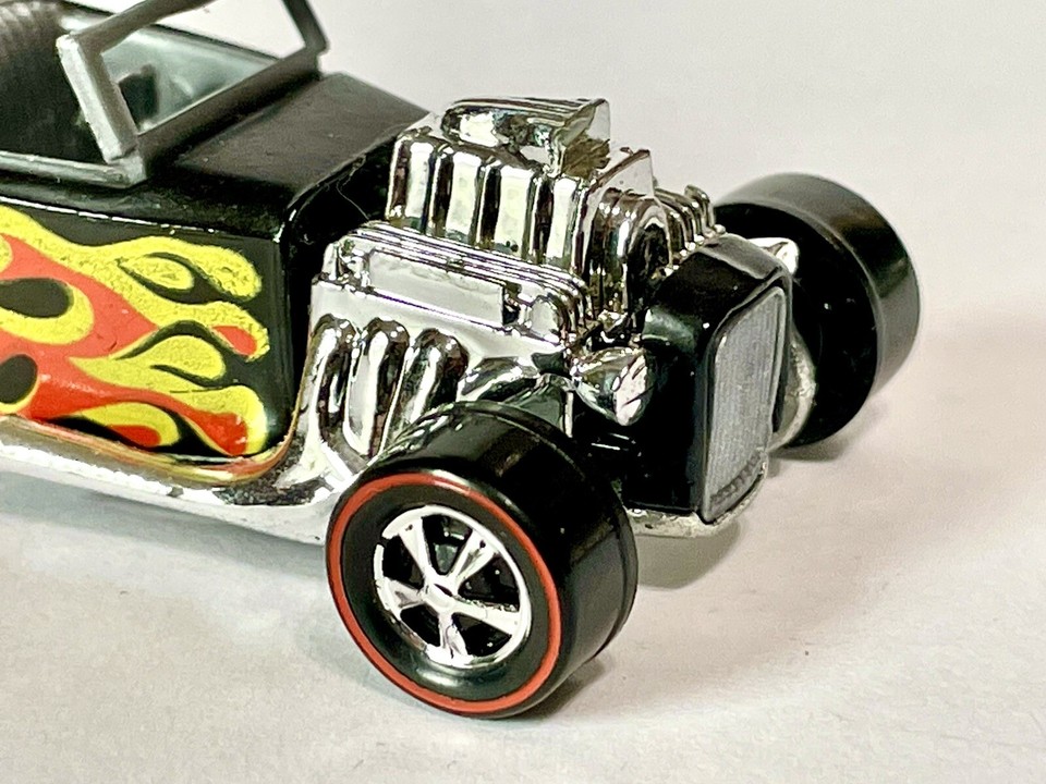 Vintage Hot Wheels 1975 Roadster Hot Rod Flames - CUSTOM - REDLINE Rat ...