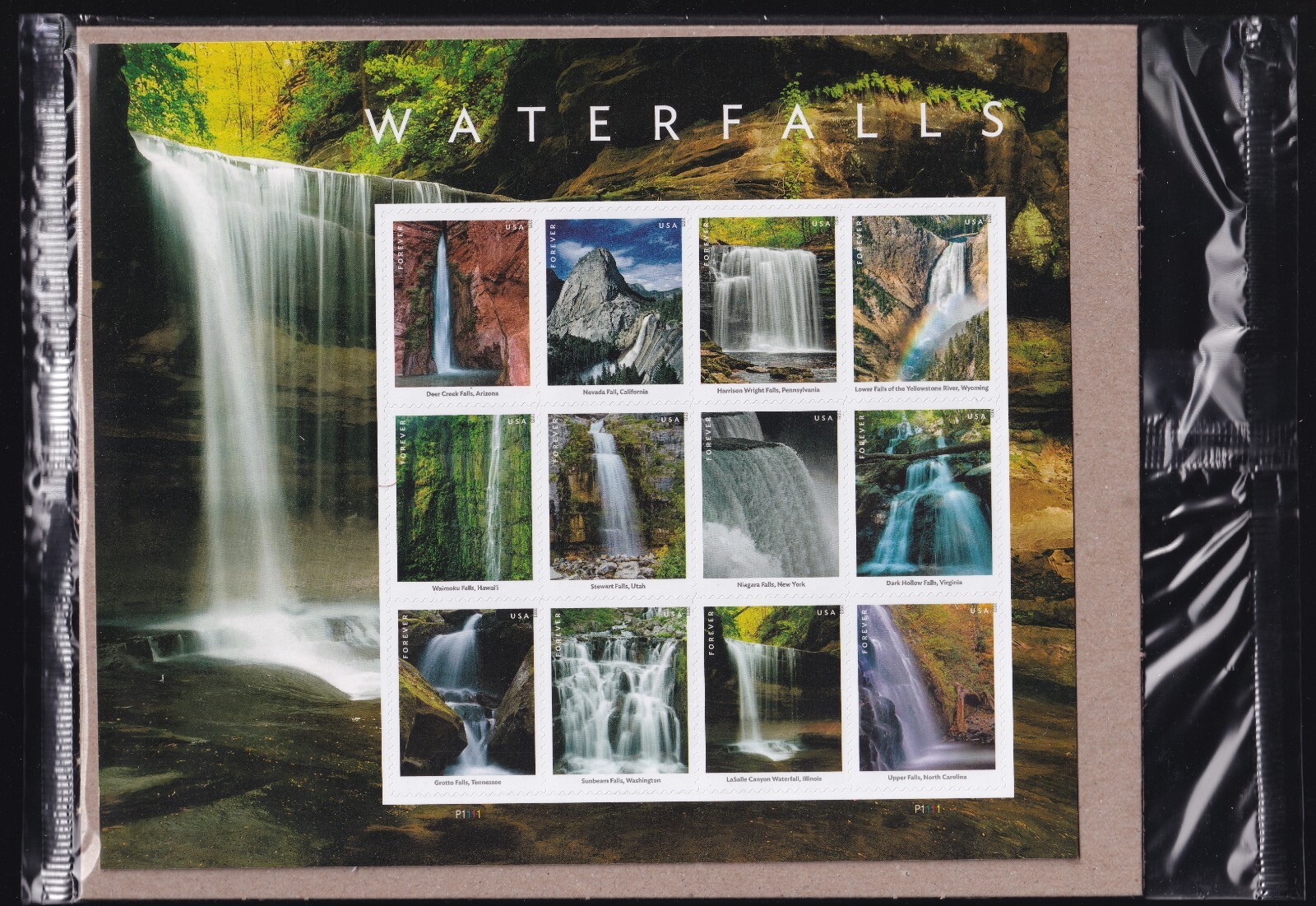 Scott #5800 Waterfalls Sheet of 12 Forever Stamps - Sealed | eBay